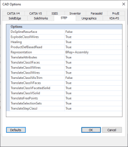 Native CAD Import